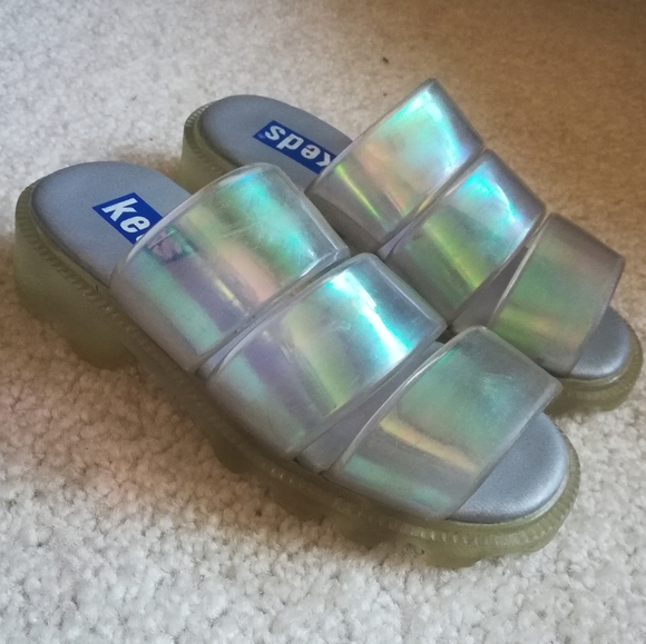 Keds | Shoes | 9s Kids Irridescent Bead In Sole Slide Keds | Poshmark